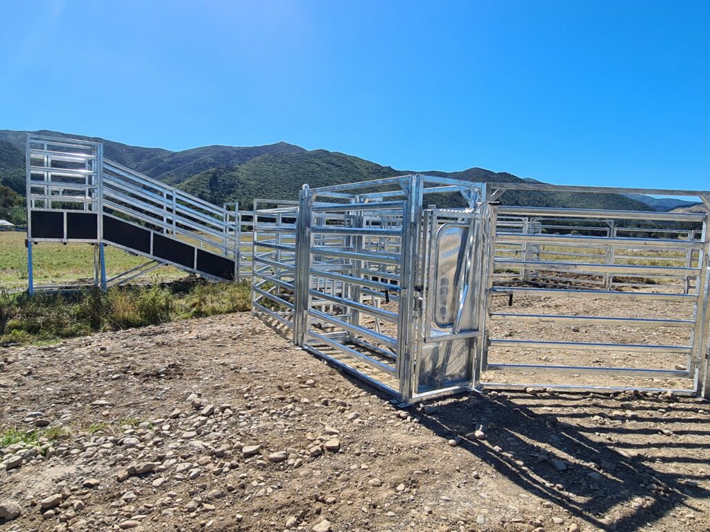 Permanent Cattle Yards – Taylor Made Gates