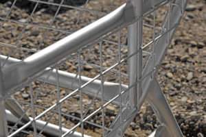 Raised Round Bale Feeder – Taylor Made Gates