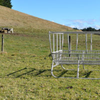 Raised Round Bale Feeder – Taylor Made Gates